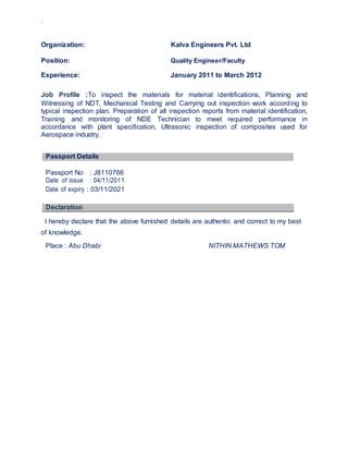 RESUME QC ENGINEER 1 DOCX RESUME QC ENGINEER 1 DOCX