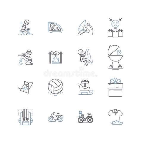 Designing Line Icons Collection Creativity Innovation Aesthetics