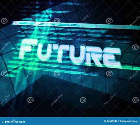Future Abstract Source Code Background Stock Illustration