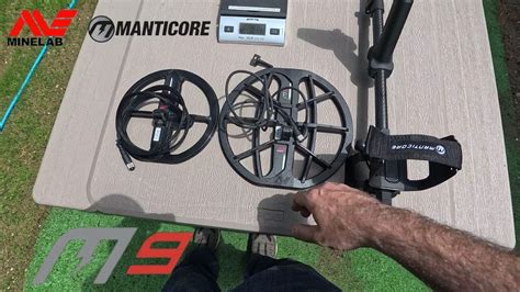 Minelab Manticore M9 Coil Depth And Unmasking Test Youtube