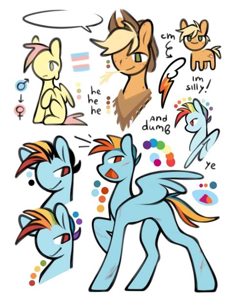 A Bunch Of Mlp Concepts Pilled Up Together 22 Mlp Base Pony My