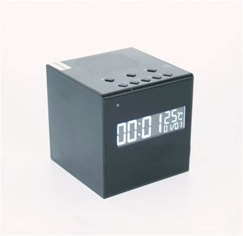 Bluetooth Speaker Clock WIFI Camera SPY OMG Solutions