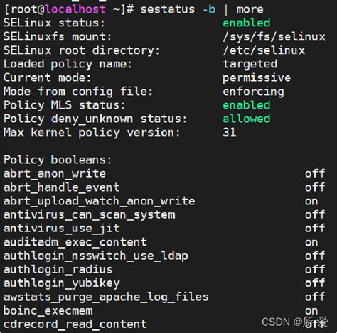 selinux 工作过程与工作模式 selinux工作流程 csdn博客