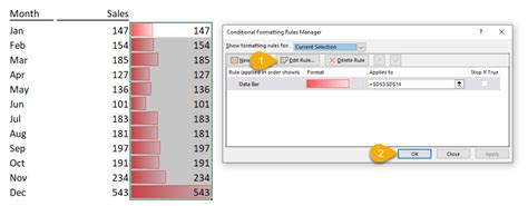Create In Cell Chart With Conditional Formatting In Excel Wmfexcel