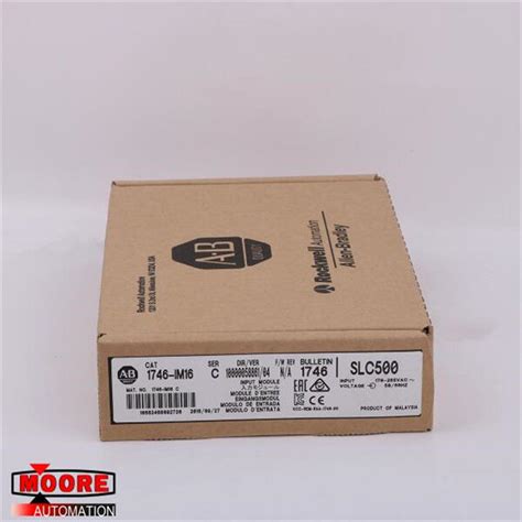 1746 IM16 1746IM16 Allen Bradley AB SLC 16 Point 240V AC Input Module