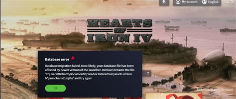 Error Message And Game Crashes After Selecting A Country To Start Latest Patch 1 11 4