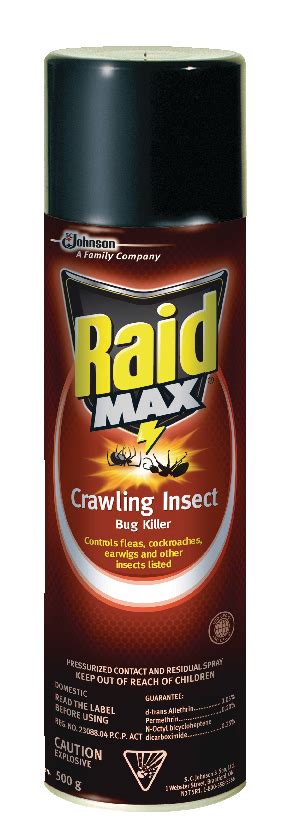 Raid Max Indooroutdoor Ant Roach Earwig And Crawling Insect Killer