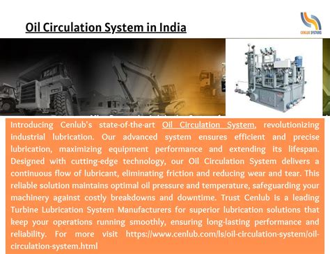 Ppt Best Oil Circulation System In India Powerpoint Presentation Free Download Id12303569
