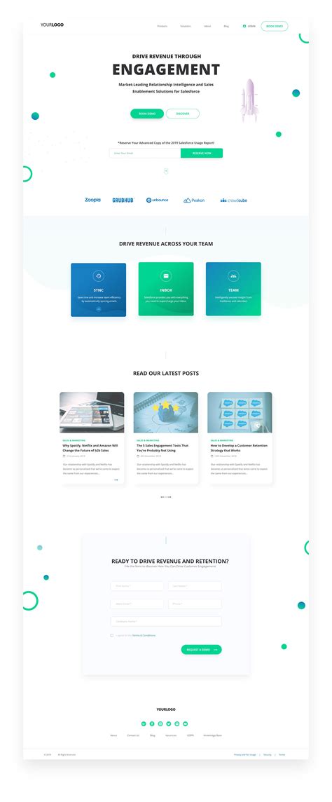 B2b Marketing Web Design On Behance