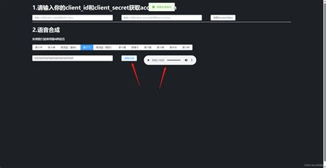 前端使用百度 tts（语音合成）非常详细 百度tts csdn博客