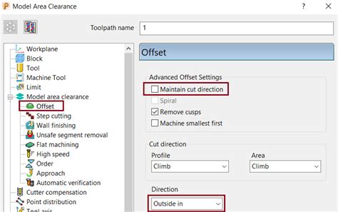 How To Minimize Tool Retracts In Model Area Clearance Toolpath In Powermill