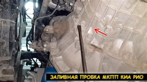 Киа рио доливка масла