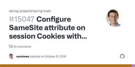 Configure Samesite Attribute On Session Cookies With Spring Session