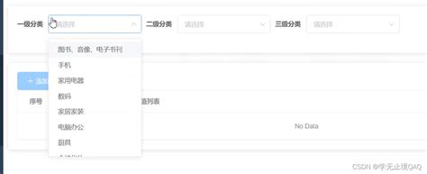 Vue后台管理系统项目13三级联动动态展示三级动态 Csdn博客 Vue后台管理系统项目13三级联动动态展示三级动态 Csdn博客