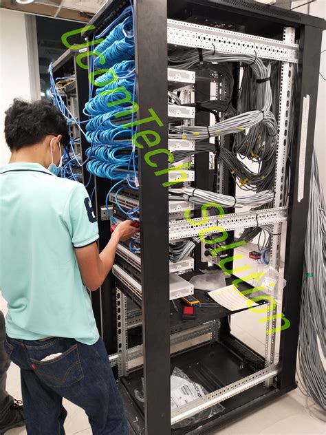 Structured Cabling Pabx And Data Fiber Optic Cctv Fdas Pa System