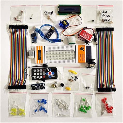 Arduino Nano Set Süper Başlangıç Hobi Seti Parça Komponentci