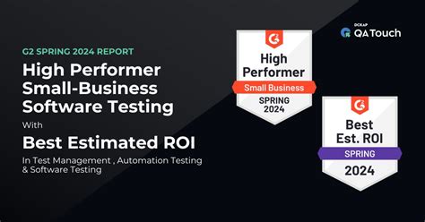 Bhavani Ramasubbu On Linkedin Testmanagement G2awards Highperformer Bestroi Qatouch Testing…