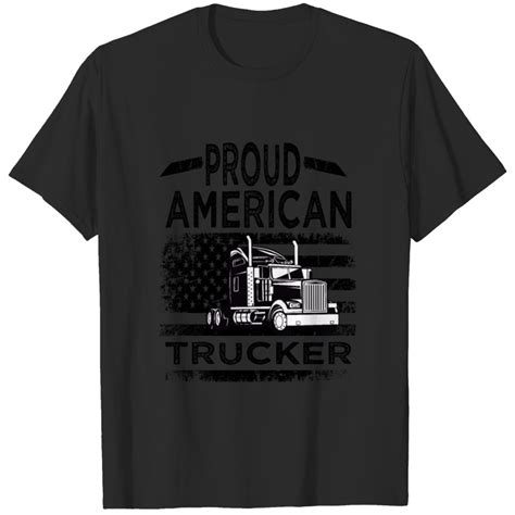 Trucker Truck Driver Freighter Courier T Shirt