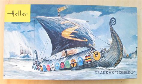Heller Wikingerschiffe Drakkar Oseberg Und Guillaume Le Conquérant 160