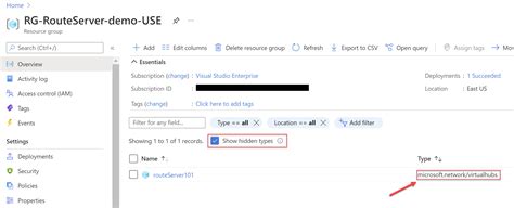 Creating The Azure Route Server Harvesting Clouds