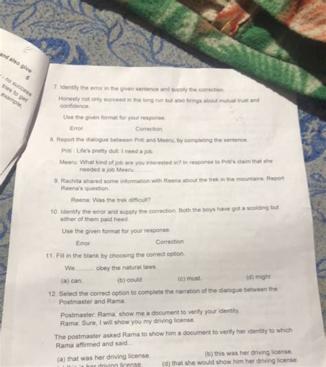 Identify The Error In The Given Sentence And Supply The Correction Hone Identify The Error In The Given Sentence And Supply The Correction Hone