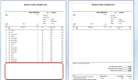 Report Design How To Adjust The Report Footer Autocount Resource Center
