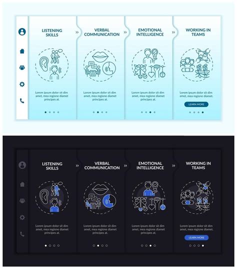 Interpersonal Skill Self Assessment Onboarding Vector Template 2248011 Vector Art At Vecteezy