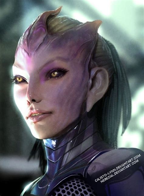 Talis Face Concept Art Alien Concept Art Tali Face Mass Effect