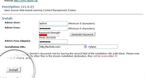 ATutor Installation FastWebHost Tutorials