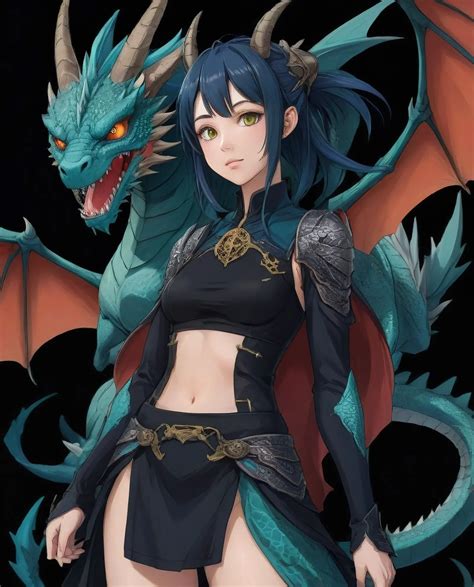 Half Dragon Girl Anime
