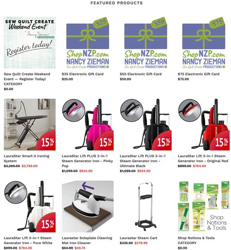 Nancy Zieman The Blog Meet The New Laurastar Lift Steam Generator