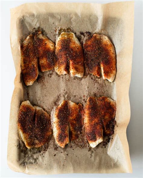 Easy Oven Baked Blackened Tilapia Recipe Fit Mama Real Food