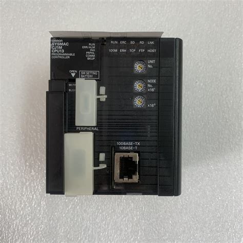 OMRON CJ1M CPU13 ETN CPU WITH BUILT IN ETHERNET 150 POINTS I O CAPACITY