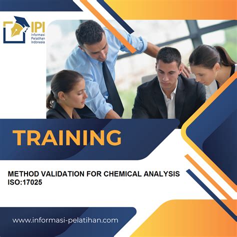 training method validation for chemical analysis iso 17025