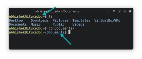 Changing Directories In Linux Terminal