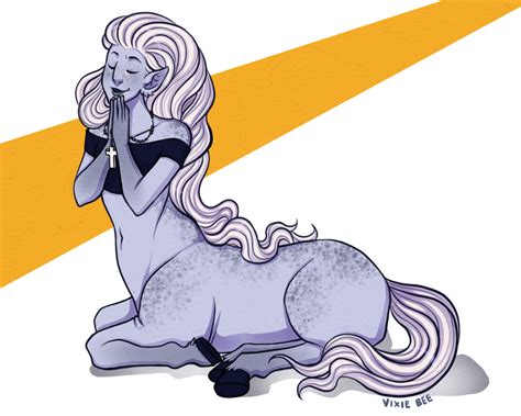 Monster Girl Challenge Day Two Centaur By Vixie Bee On Deviantart