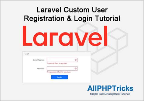 building a custom user registration system in laravel