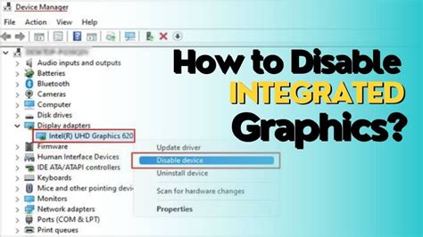 Should I Disable Integrated Graphics Yes But When