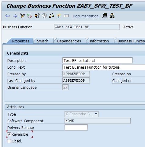 Switch Framework A Simple Demo On Creation And U SAP Community