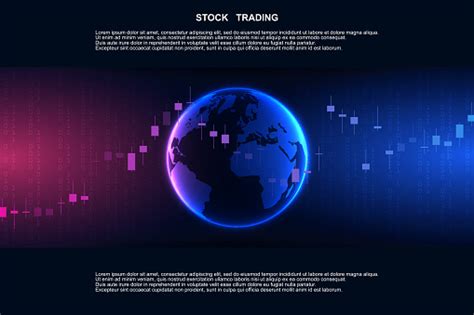 금융 시장 외환 거래 그래픽 개념에서에서 촛불 스틱 그래프 차트 증권 거래소 시장 투자 재정 및 무역 거래 플랫폼입니다 벡터 일러스트입니다 개념에 대한 스톡 벡터 아트 및