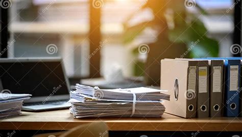 Record Keeping And Data Management Featuring Symbols Like A File Folder Documents And A