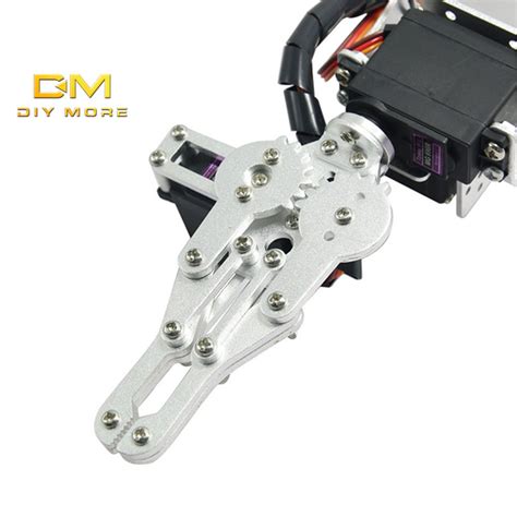 Diymore Arduino หุ่นยนต์ 6 Dof ชุดกริปเปอร์อลูมิเนียม ชุดติดตั้งเซอร์โว