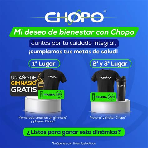 Concurso Laboratorios Chopo Mi Deseo De Bienestar Gana 1 Año De Gym