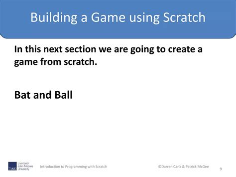 Introduction To Scratch Programming PPTX Programming Languages Computing