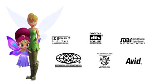 Shimmer And Tinker Bell W Mpaa Dreamworks Credits By Bubbasown11 On Deviantart