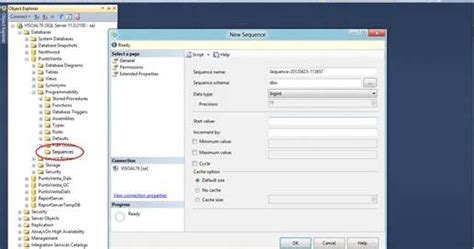 Visoal By Vhcardenas Sequences En Sql Server 2012