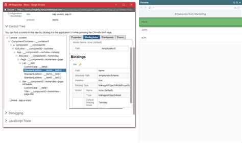 sapui5 is it possible to bind sap ui base managedobject to the view