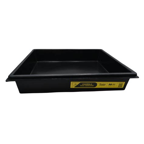 Charola Para Derrames Roto Moldeada De 12 Gal 45 L Tres Leones