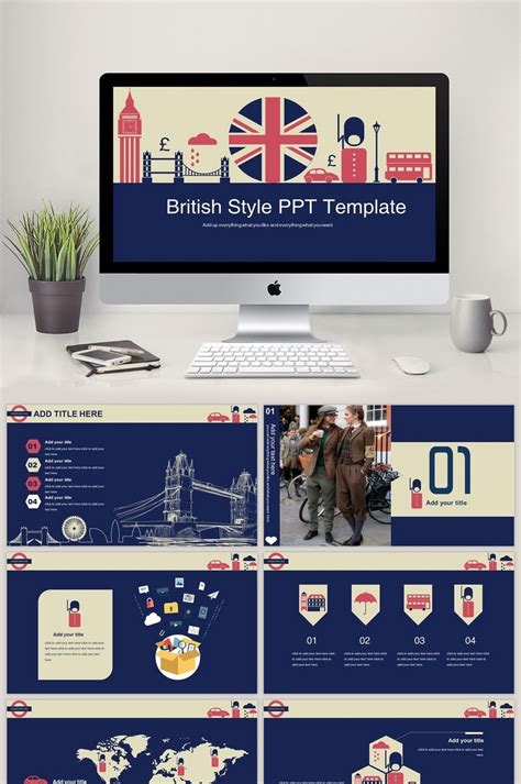 Template Inggris Powerpoint 470 Animasi Tema Ppt Download Gratis