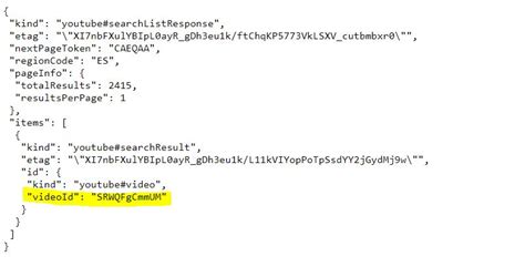 Api Youtube V3 Json Php Stack Overflow En Español